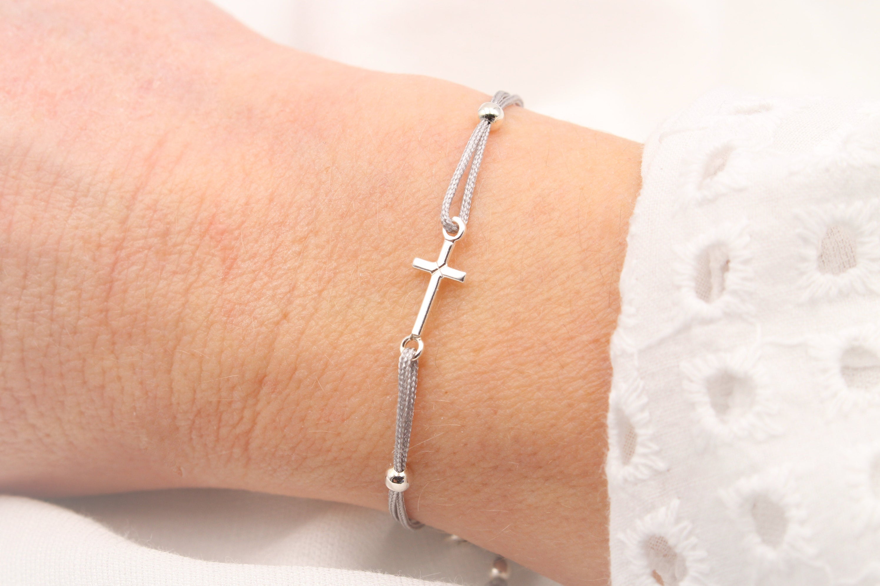 Armband Mit Kreuz Silber